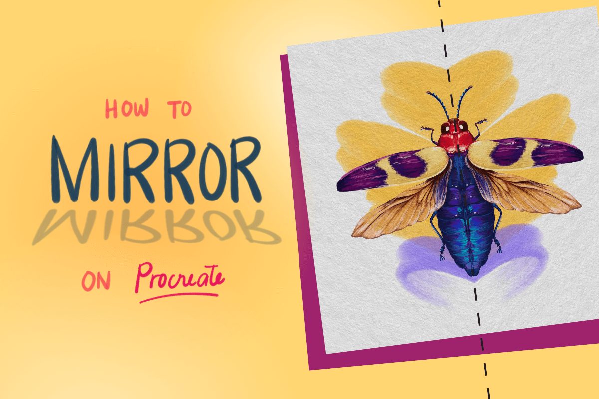 How To Mirror On Procreate Procreate courses